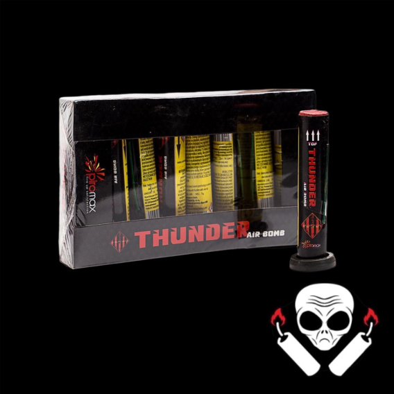Single Shoty Hukowe Piromax THUNDER AIR BOMB PXG201- 8 szt, kaliber ...